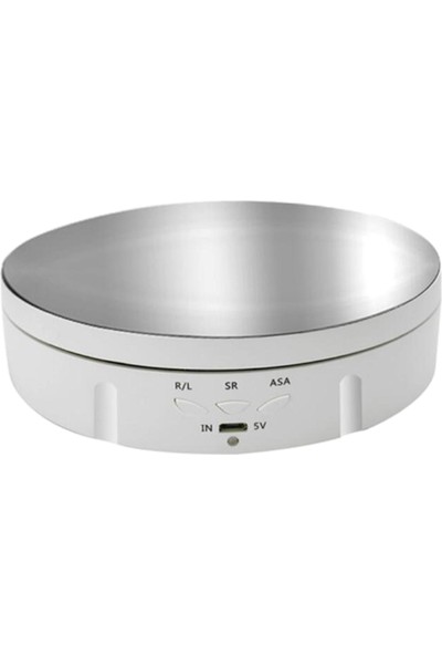 Dolity Elektrikli Dönen Metal Stand - Gümüş (Yurt Dışından) Dolity Elektrikli Dönen Metal Stand - Gümüş (Yurt Dışından)