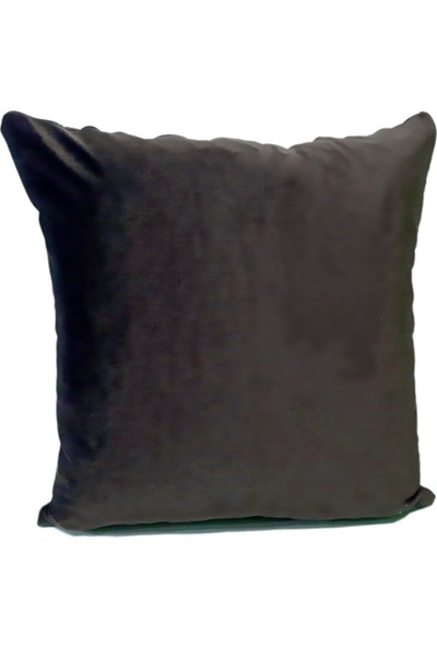 Kare Mobilya Yer Minderi Kahverengi 70 x 70 cm