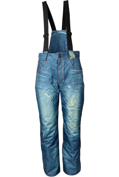 Erkekler Su Geçirmez Kayak Pantolon Rüzgar Geçirmez Kış Pantolon Kayak Kot Pantolon 3xl