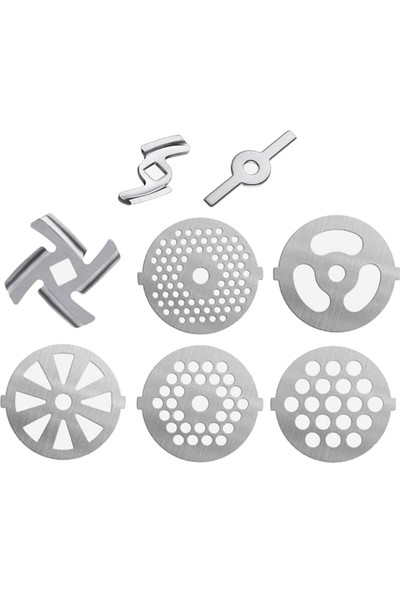 Dolity Paslanmaz Çelik Kıyma Plakaları Diskler ve Bıçak Için Gıda Kıyıcı 8 Adet (Yurt Dışından) Dolity Paslanmaz Çelik Kıyma Plakaları Diskler ve Bıçak Için Gıda Kıyıcı 8 Adet (Yurt Dışından)