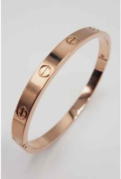 Livs Accessories Çelik Kelepçe Bileklik Rose Kaplama Livs ÇK-28-0064 Livs Accessories Çelik Kelepçe Bileklik Rose Kaplama Livs ÇK-28-0064