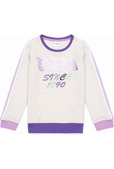U.S. Polo Assn. Beyaz Sweatshirt 50240620-VR156 U.S. Polo Assn. Beyaz Sweatshirt 50240620-VR156