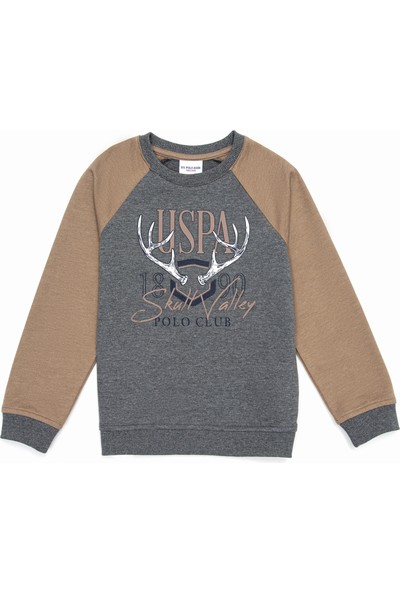 U.S. Polo Assn. Gri Sweatshirt 50236948-VR081