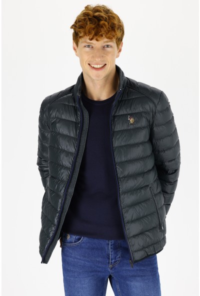 U.S. Polo Assn. Erkek Koyu Yeşil Mont 50237920-VR079