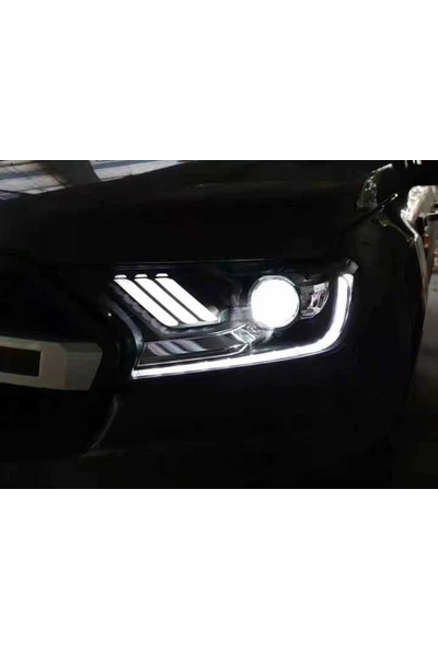 Auto GP Ford Ranger T7 T8 Mustang Ön Far Lambası Seti 2016+ Auto GP Ford Ranger T7 T8 Mustang Ön Far Lambası Seti 2016+