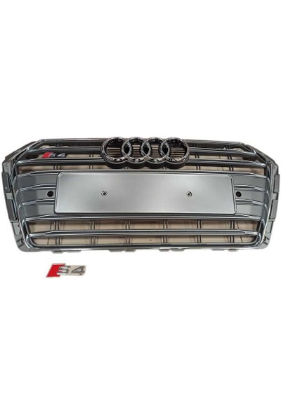 Auto GP Audi A4 S4 Ön Panjur Izgara 2016 / 2019 Gri