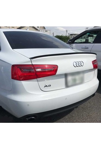 Auto GP Audi A6 Bagaj Üstü Spoiler 2012 / 2017 Piano Black Auto GP Audi A6 Bagaj Üstü Spoiler 2012 / 2017 Piano Black