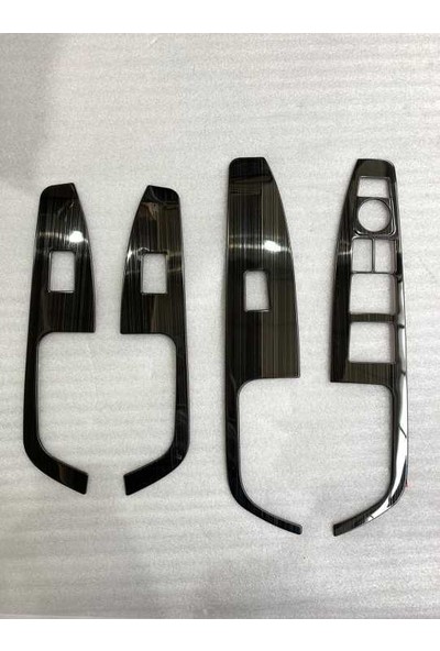 Auto GP Hyundaı Elantra 2016-2019 Kapı Kolçak Kaplama (Tıtanyum .)