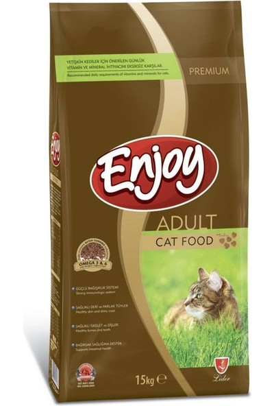 Enjoy Tavuklu Yetişkin Kedi Maması 15 kg Enjoy Tavuklu Yetişkin Kedi Maması 15 kg