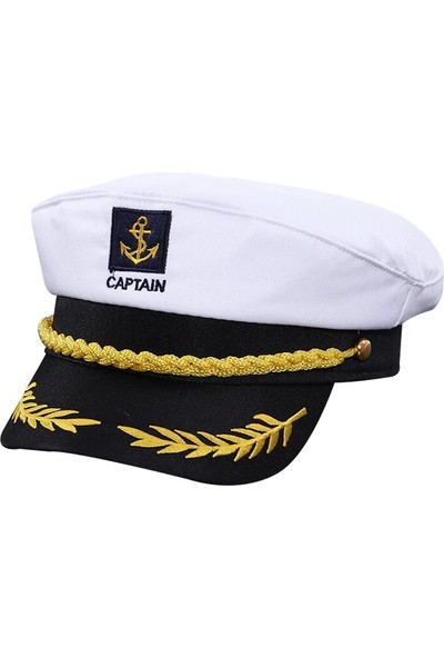 Afun Beyaz Yeni Askeri Donanma Şapkalar Kaptan Denizci Kostüm Şapka Ayarlanabilir Bere Cap Newsboy Erkekler Kadınlar Içın Donanma Deniz Amiral Caps Gorras (Yurt Dışından) Afun Beyaz Yeni Askeri Donanma Şapkalar Kaptan Denizci Kostüm Şapka Ayarlanabilir Bere Cap Newsboy Erkekler Kadınlar Içın Donanma Deniz Amiral Caps Gorras (Yurt Dışından)