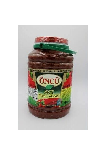 Öncü 4300 gr Acı Biber Salçası Öncü 4300 gr Acı Biber Salçası
