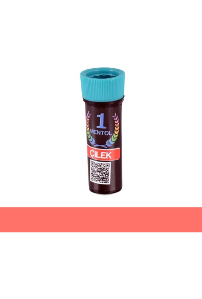 Birmentol Çilek Aromalı Yedek Mentol Topu (100 Adet)