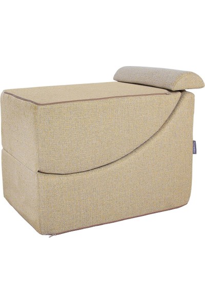 Homedius Keten Bella Puf Olabilen Dinlenme Koltuğu