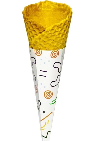 Coşkun Pastacılık Dondurma Kornet - Külah Kılıfı (250 Adet)