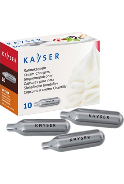 Coşkun Pastacılık Kayser Krema Sifonu Tüpü 10 Lu Coşkun Pastacılık Kayser Krema Sifonu Tüpü 10 Lu