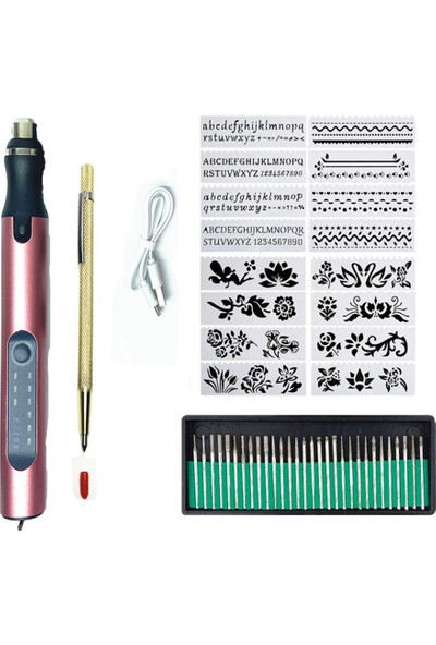 Kesoto Çok Fonksiyonlu Mini Dıy Vibro Kazıma Aracı Kiti ile Scriber Metal Gümüş Için (Yurt Dışından) Kesoto Çok Fonksiyonlu Mini Dıy Vibro Kazıma Aracı Kiti ile Scriber Metal Gümüş Için (Yurt Dışından)