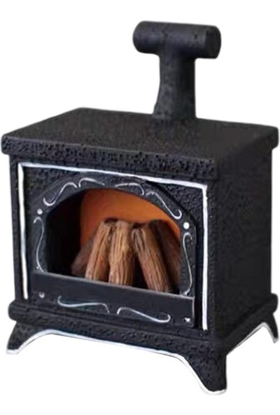 Lovoski Bebek Evi LED Şömine Minyatür (Yurt Dışından)