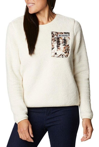 Columbia West Bend Crew Kadın Polar AL2395 Columbia West Bend Crew Kadın Polar AL2395