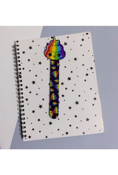 Sağlıkçı Shopping Renkli Ahşap Kitap Ayracı