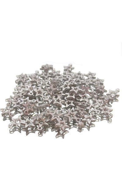 Subu Takı 100 Adet Pleksi Içi Boş Yıldız Pul Parıltılı Takı Boncuğu 7.8 mm Subu Takı 100 Adet Pleksi Içi Boş Yıldız Pul Parıltılı Takı Boncuğu 7.8 mm