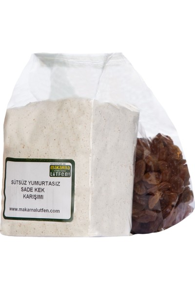 Makarna Lütfen Sütsüz ve Yumurtasız Sade Kek Karışımı (475 Gram) Makarna Lütfen Sütsüz ve Yumurtasız Sade Kek Karışımı (475 Gram)