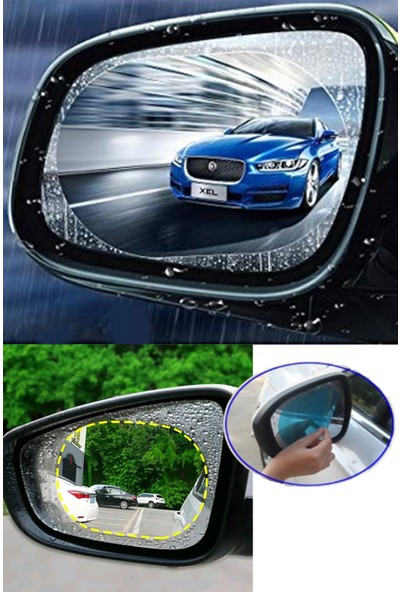 OEM Oto Yan Ayna Yağmur Kaydırıcı Film (Çift)