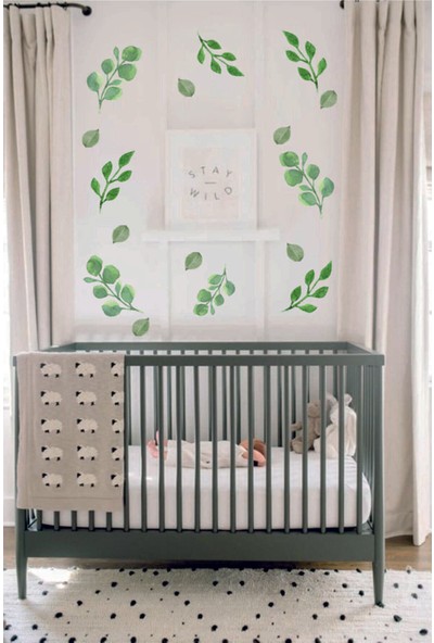 Baskı Madeni Okaliptüs Sticker