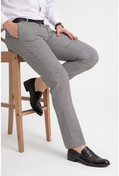 Modaplaza Erkek Kışlık Ekose Slimfit Pantolon Modaplaza Erkek Kışlık Ekose Slimfit Pantolon