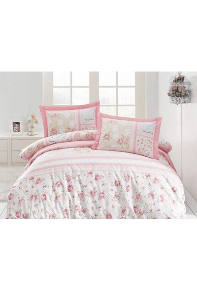 Ranforce Pamuklu Tek Kişilik Nevresim Takımı Kırlangıç