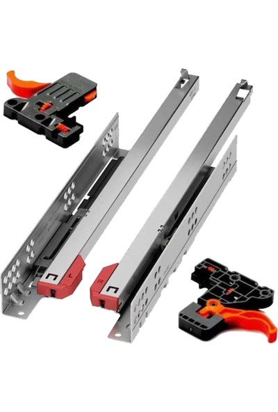 Samet Ultımade Slıde Kısmi Açılı Çekmece Ray 350 mm Samet Ultımade Slıde Kısmi Açılı Çekmece Ray 350 mm