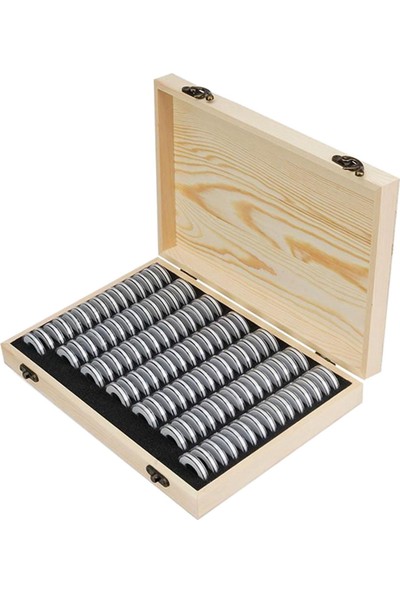 Lovoski 100 Adet 18/21/25 / 27 / 30MM Sikke Kapsülleri (Yurt Dışından) Lovoski 100 Adet 18/21/25 / 27 / 30MM Sikke Kapsülleri (Yurt Dışından)
