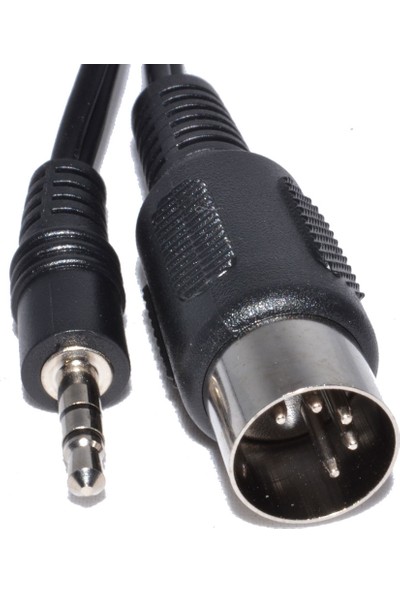 5 Pin Din To Stereo Kablo 1.5 mt