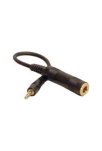 3.5 mm Stereo Erkek-6.3 mm Stereo Dişi Çevirici (Kablolu ) 3.5 mm Stereo Erkek-6.3 mm Stereo Dişi Çevirici (Kablolu )