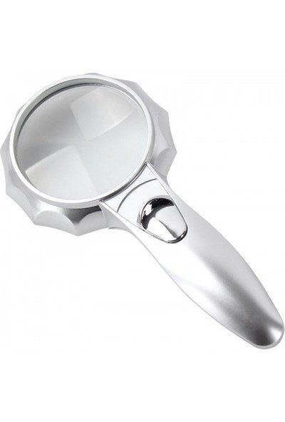 OEM 4x 6 LED Işık Aydınlatma 75 mm Optik Lens El Büyüteç OEM 4x 6 LED Işık Aydınlatma 75 mm Optik Lens El Büyüteç