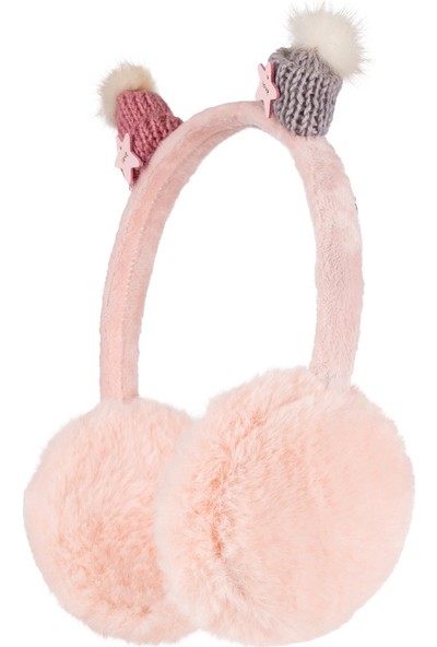 Kitti Arıcı Store Kız Çocuk Kışlık Pudra Rengi Peluş Kulaklık Kitti Arıcı Store Kız Çocuk Kışlık Pudra Rengi Peluş Kulaklık