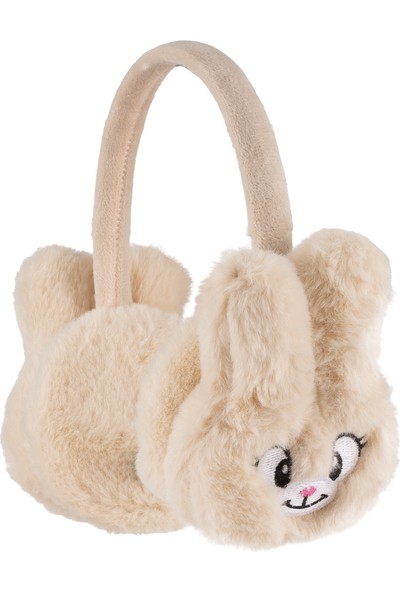 Kitti Arıcı Store Kız Çocuk Kışlık Bej Rengi Peluş Kulaklık Kitti Arıcı Store Kız Çocuk Kışlık Bej Rengi Peluş Kulaklık