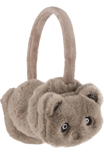 Kitti Arıcı Store Kız Çocuk Kışlık Vizon Rengi Peluş Kulaklık Kitti Arıcı Store Kız Çocuk Kışlık Vizon Rengi Peluş Kulaklık