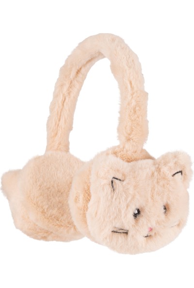 Kitti Arıcı Store Kız Çocuk Kışlık Pudra Rengi Peluş Kulaklık Kitti Arıcı Store Kız Çocuk Kışlık Pudra Rengi Peluş Kulaklık