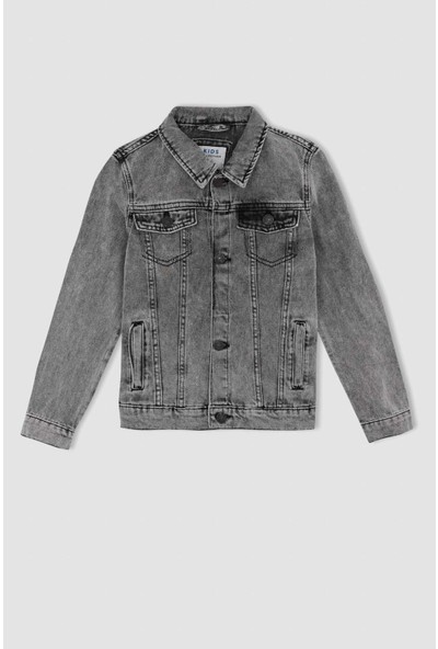 DeFacto Erkek Çocuk Regular Fit Jean Ceket W1898A622SP