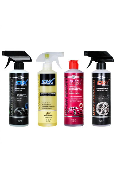 Divortex Araç Dış Bakım ve Oto Kokusu Seti 3'lü Divortex Araç Dış Bakım ve Oto Kokusu Seti 3'lü