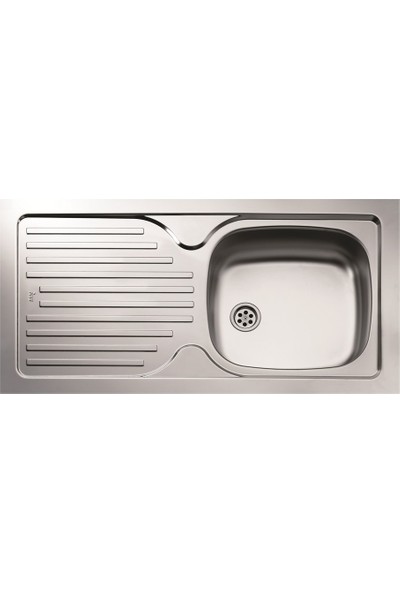 Teka Infant Ob Paslanmaz Çelik Tek Gözlü Sol Damlalıklı Eviye (TEKA.40109721)