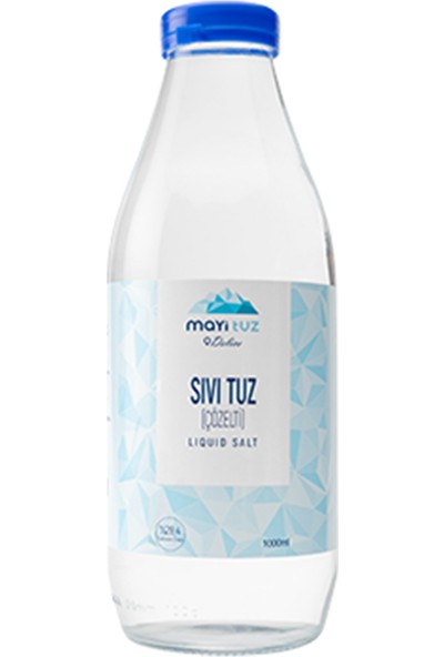 Mayi Tuz Sıvı Kaynak Tuzu 1000 ml Mayi Tuz Sıvı Kaynak Tuzu 1000 ml