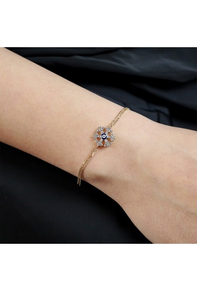Ata Mücevherat Kar Tanesi Bileklik