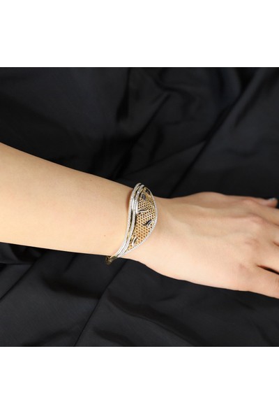 Ata Mücevherat Fantezi Modern Kelepçe Ata Mücevherat Fantezi Modern Kelepçe