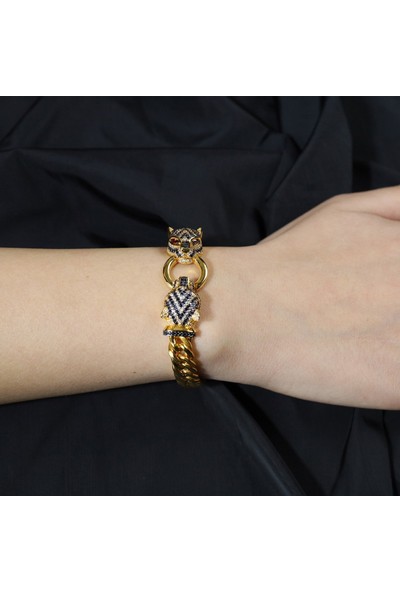 Ata Mücevherat Fantezi Taşlı Modern Bileklik