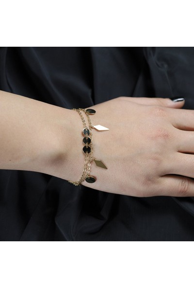 Ata Mücevherat Pullu Modern Bileklik