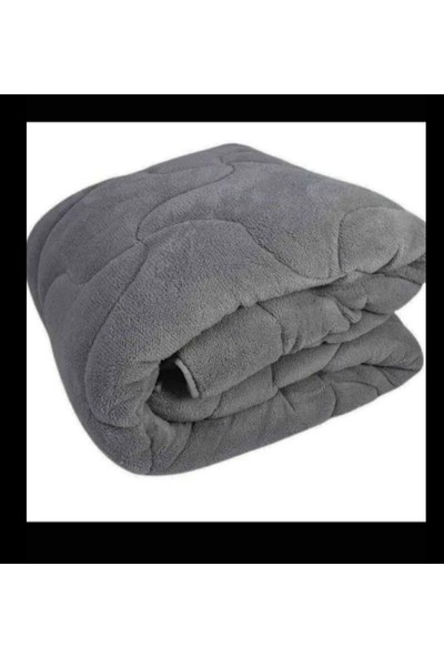 Aloha Home Collection Welsoft Çift Kişilik Yorgan Gri