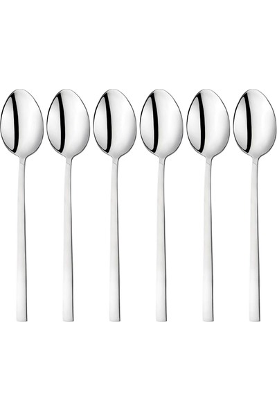 Schafer Twist Yemek Kaşığı 6 Parça Gri