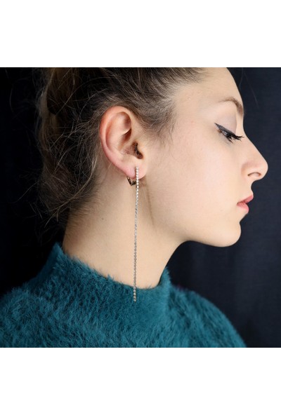 Ata Mücevherat Fantezi Modern Küpe