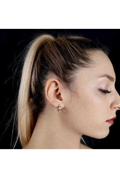 Ata Mücevherat Modern Küpe